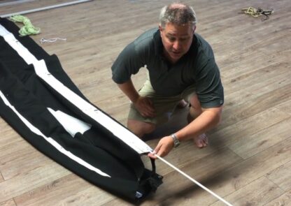 How to Install a Precision Sails Lazy Jack Bag System - Precision Sails