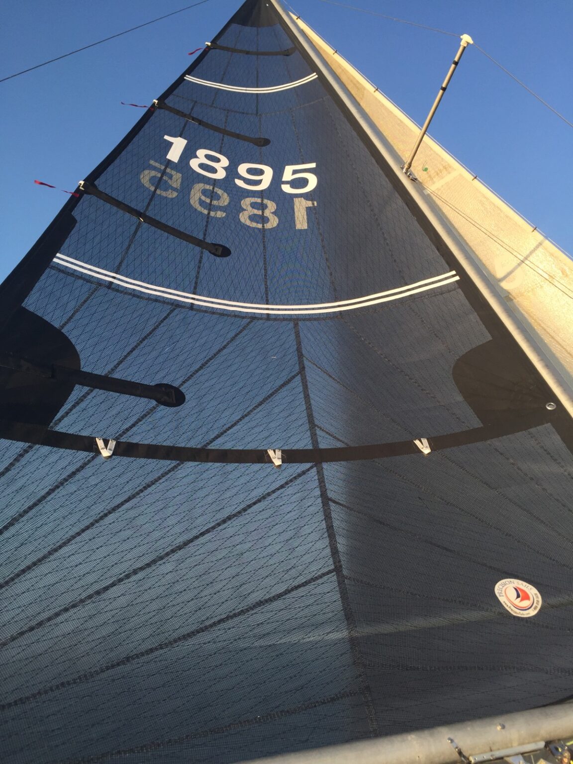 Contender Sailcloth Black Polyester Racing ZZP | Sail Cloth