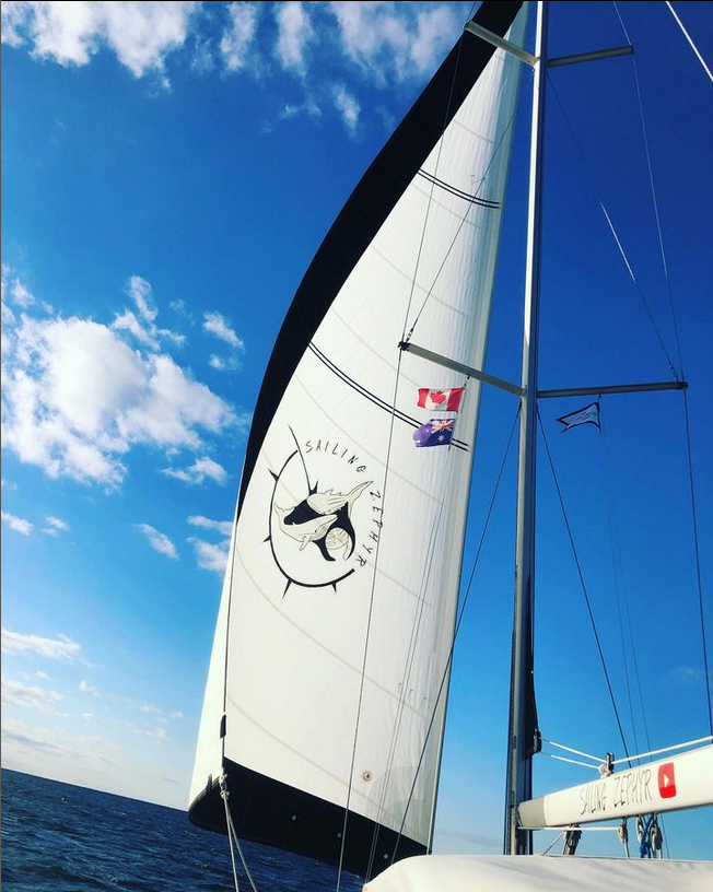 Sailing Zephyr - Precision Sails Partners